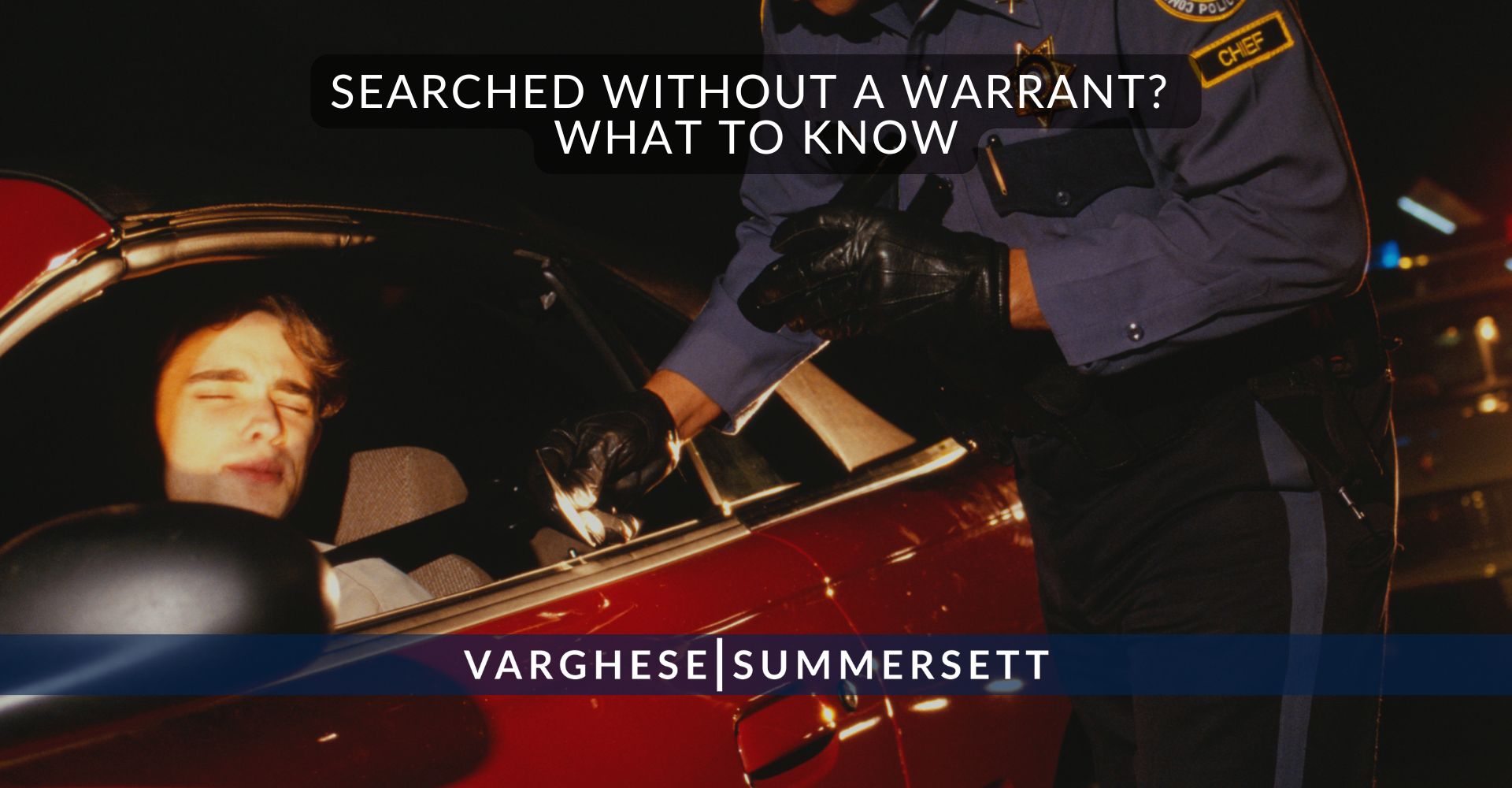 Can the police search without a warrant?