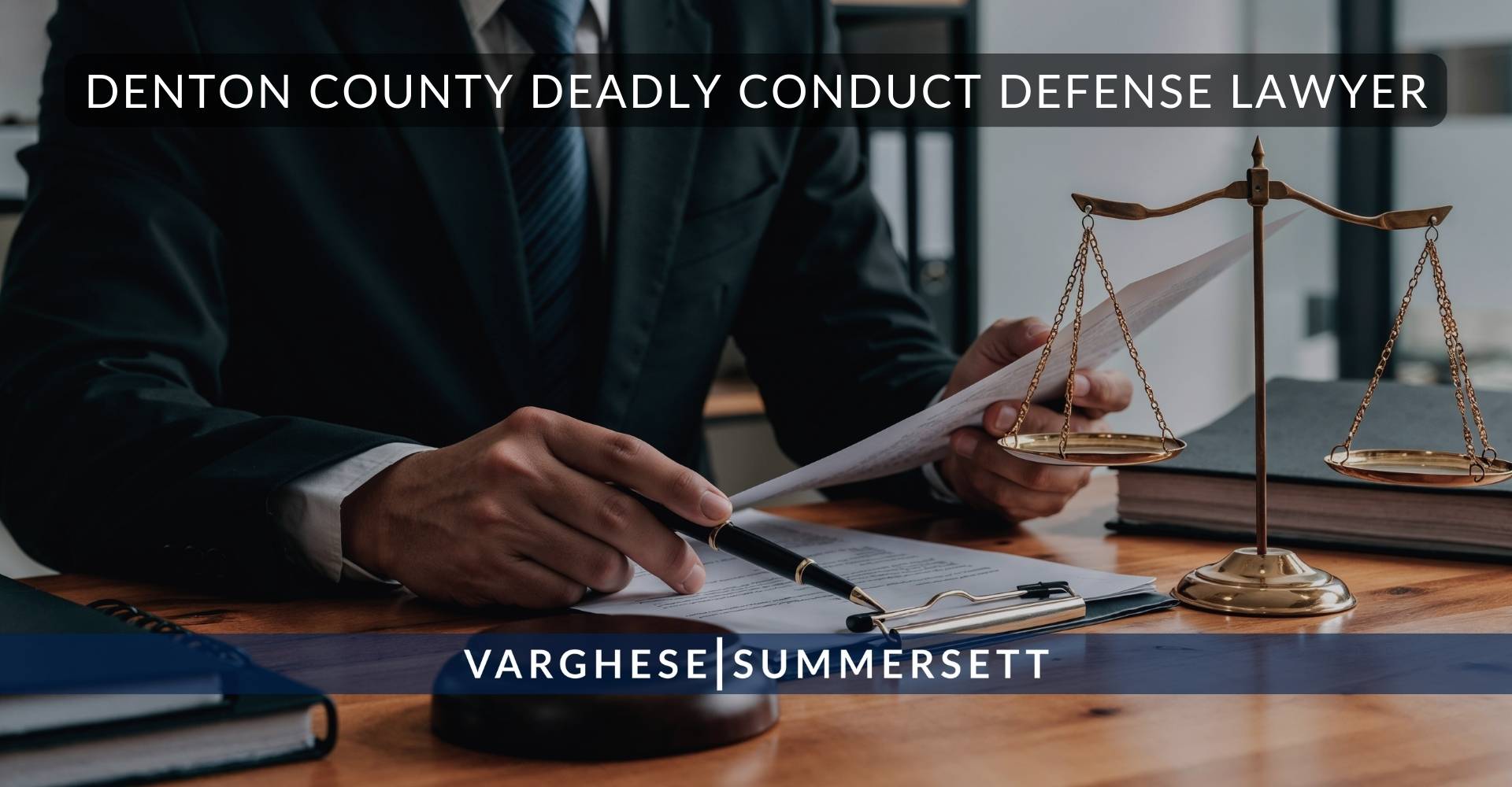 Denton County Deadly Conduct Defense Lawyer | Free Consult