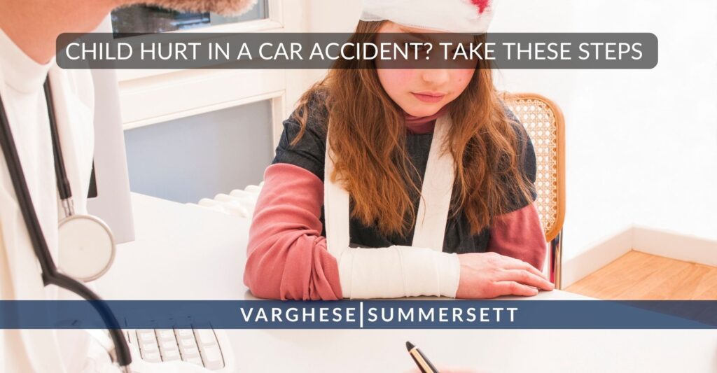 Child Hurt in a Car Accident in Texas? Here's What You Need to Do