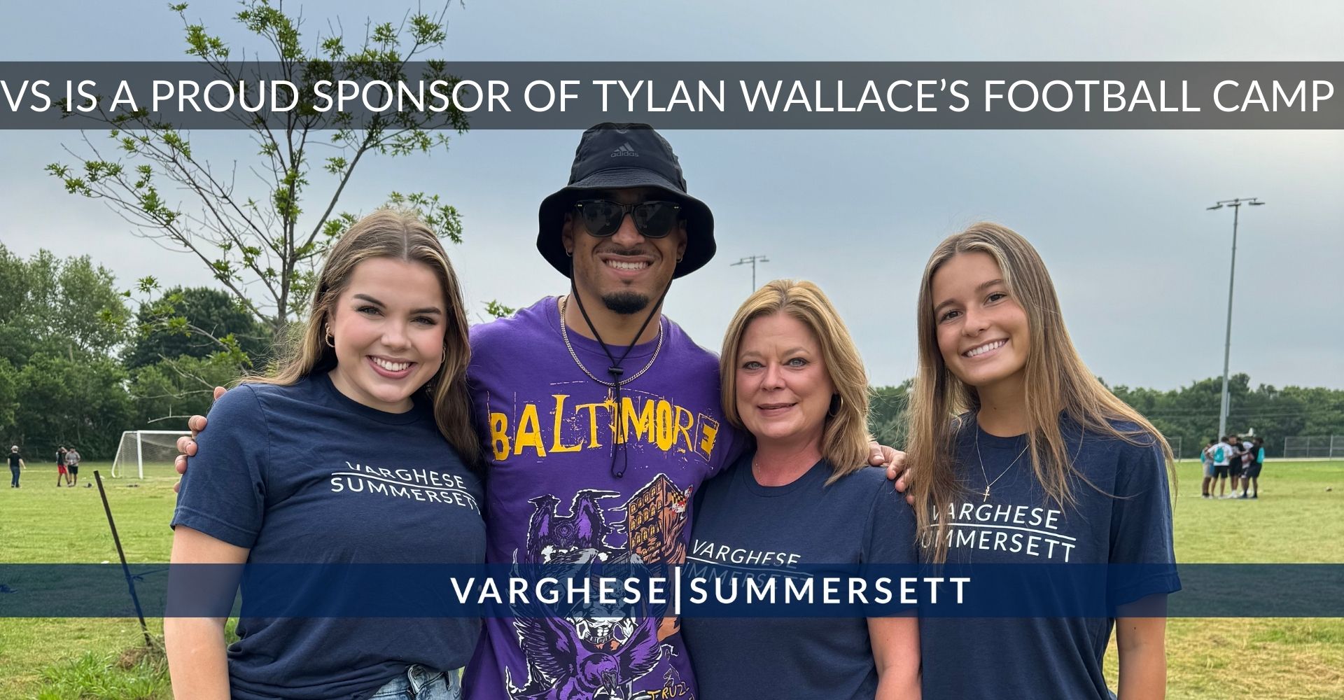 Varghese Summersett Teams Up For Tylan Wallace Football Camp