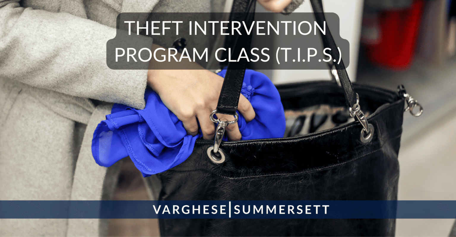 Theft Intervention Program TIPS Class | Tarrant County