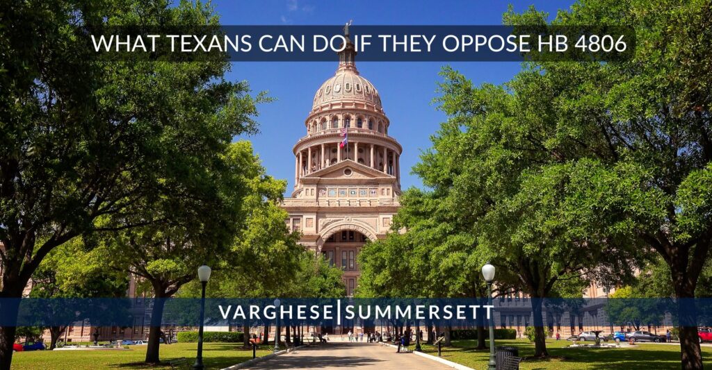 Texas House Bill 4806: How It Hurts Personal Injury Victims