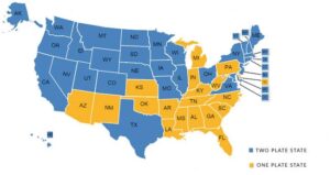 Is Texas a Two-Plate State? Two License Plates in Texas