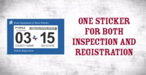 Texas is now a One Sticker State: Vehicle Registration in Texas